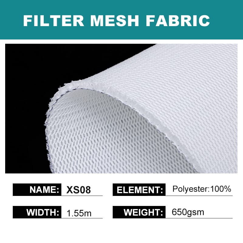 Supplier B2B OEM Wholesale Polyester Filter Spacer Mesh Fabric