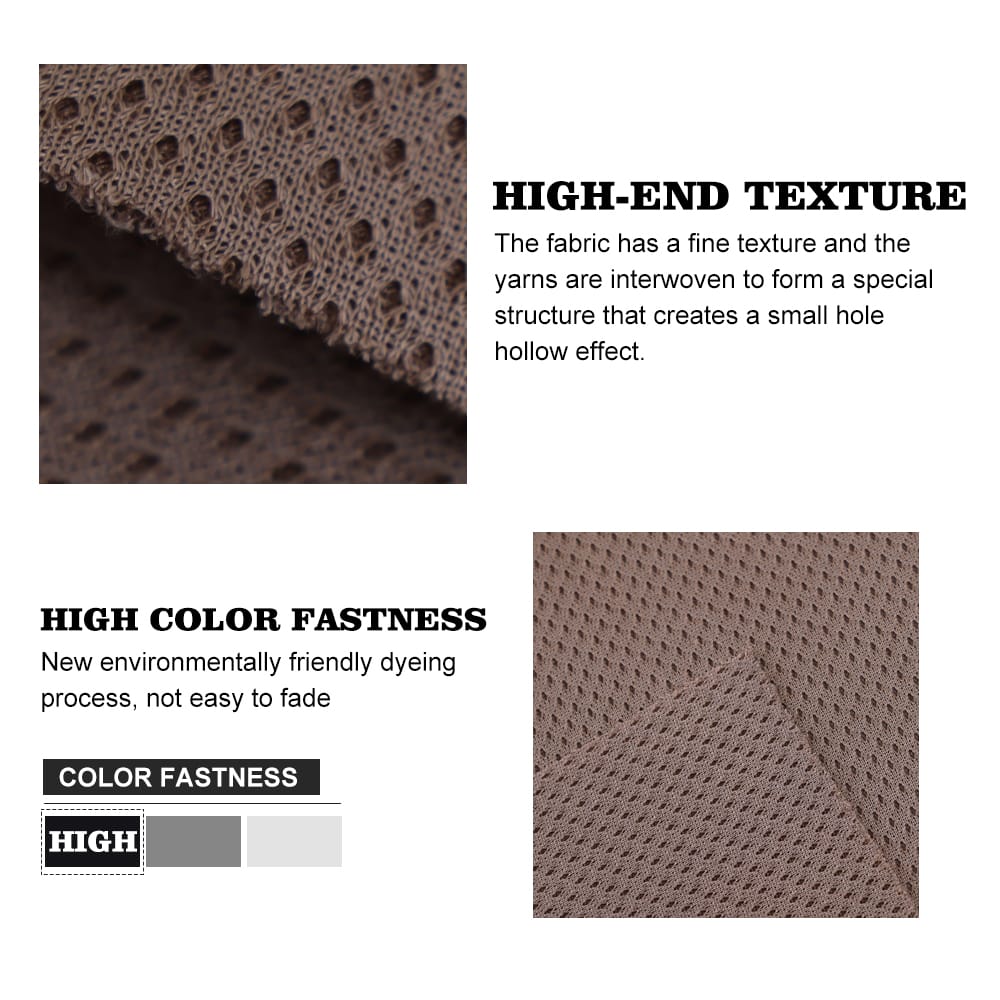 Bird Eye Mesh Fabric for Apparel Breathable Performance Fabric